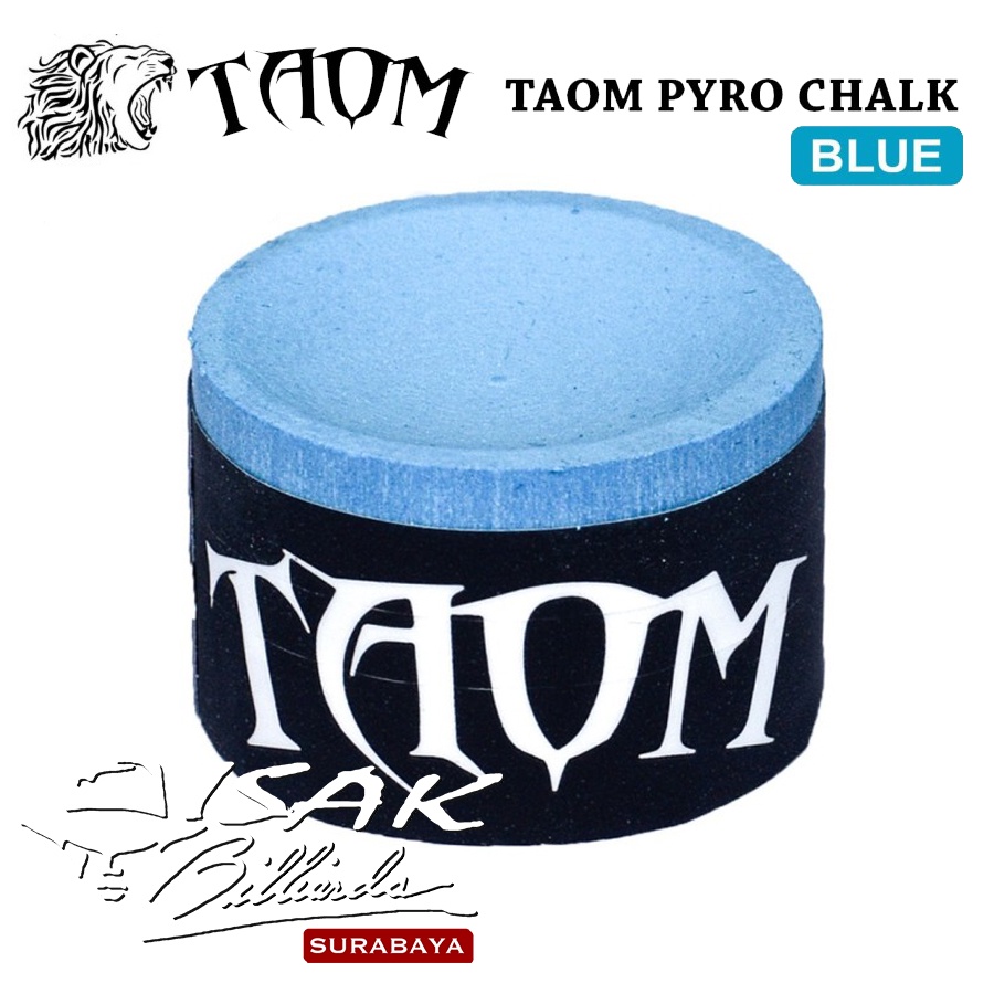 Jual Taom Pyro Chalk Blue - Kapur Biliar Billiard Chalks Asli Finland ...