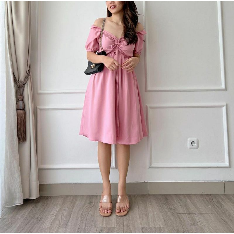 Jual FS 8-992 Dress Wanita Yuna / Bumil Friendly | Shopee Indonesia