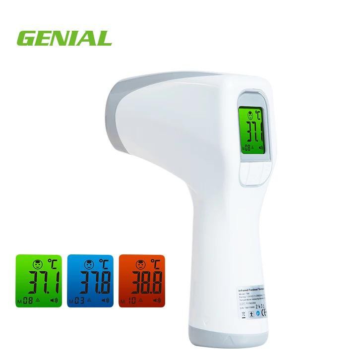 Jual GENIAL Thermogun Infrared Forehead Termometer Digital | Shopee ...