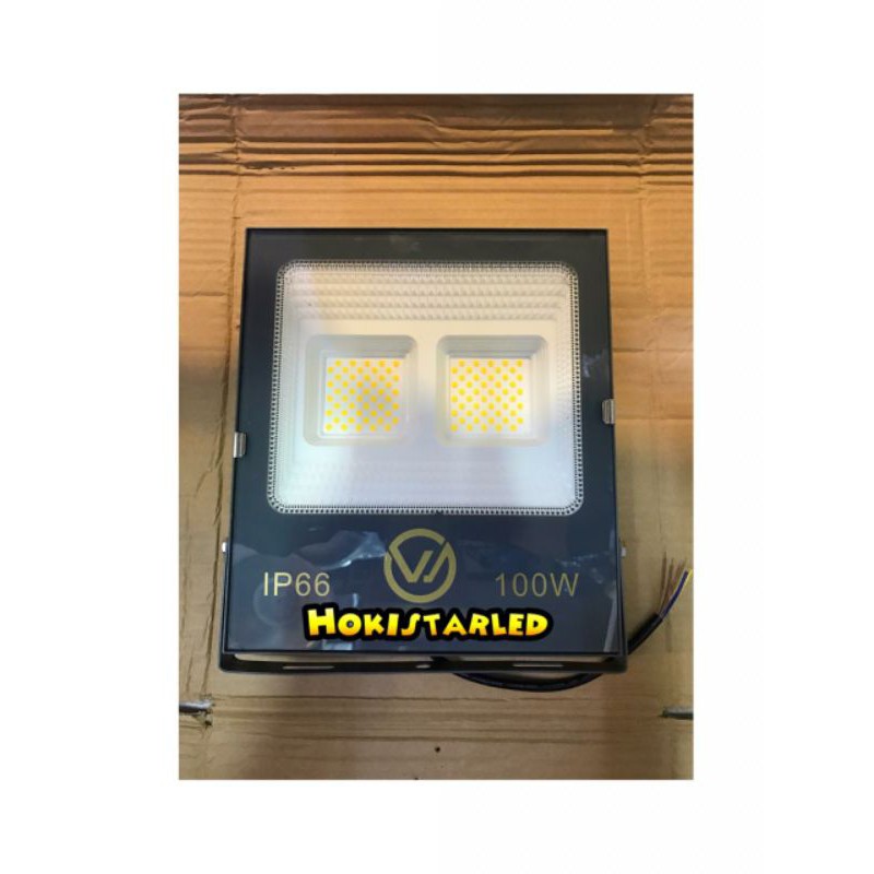 Jual Lampu tembak led 100watt 100w sorot led 100 w floodlight 100 watt ...