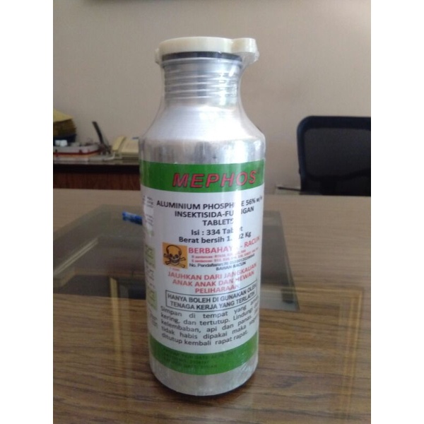 Jual obat fumigasi MEPHOS 56 TB / obat fumigasi kutu beras jagung hama ...