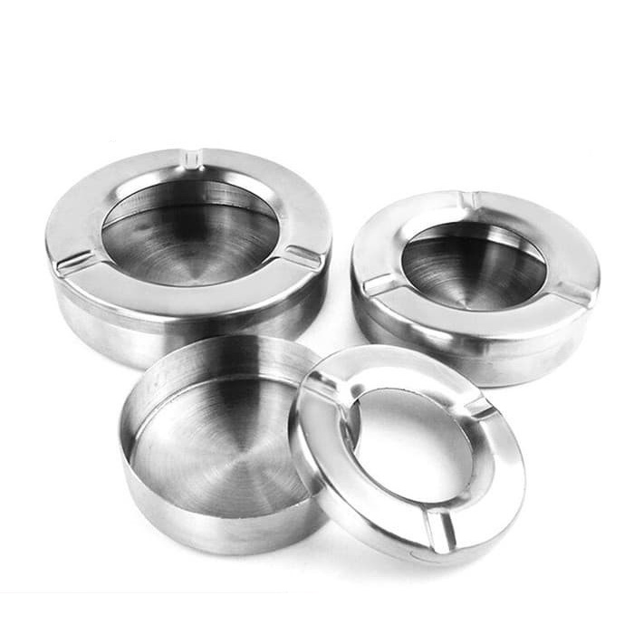 Jual asbak cafe hotel stainless anti tumpah anti karat | Shopee Indonesia