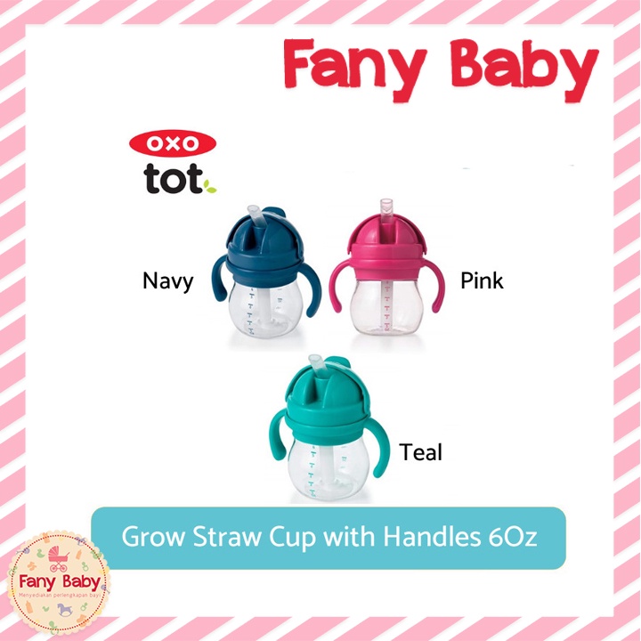 Jual OXO TOT Grow Straw Cup with Handles 150ML | Shopee Indonesia