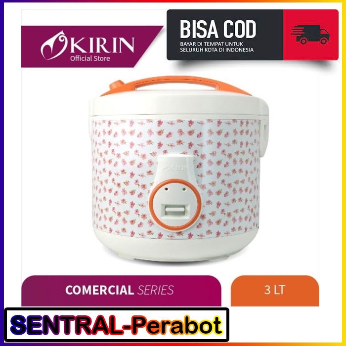 Jual KIRIN MAGIC COM KRC-188/RICE COOKER KIRIN KAPASITAS BESAR 3 LITER | Shopee Indonesia