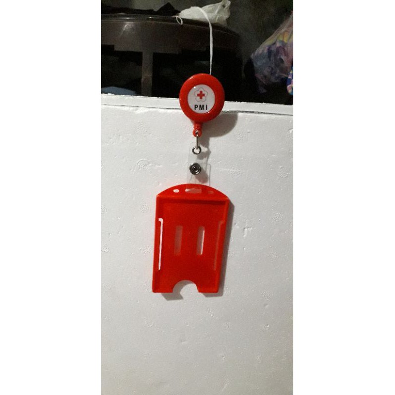 Jual Id Card Yoyo logo PMI/ id card saku pmi/name tag pmi | Shopee ...