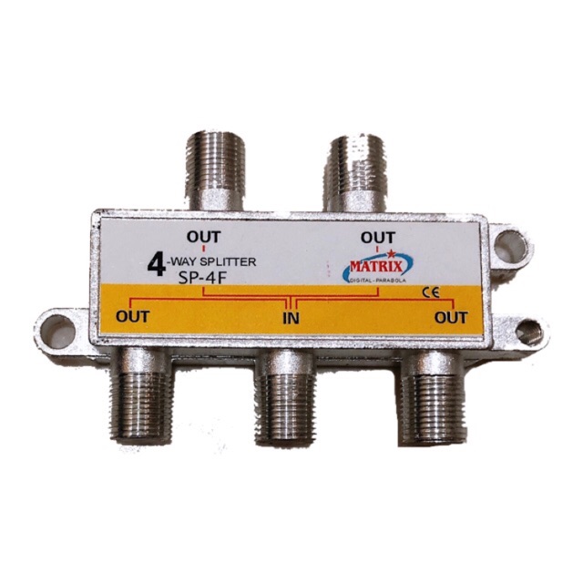 Jual Splitter Matrix Parabola 4 Way SP-4F | Shopee Indonesia