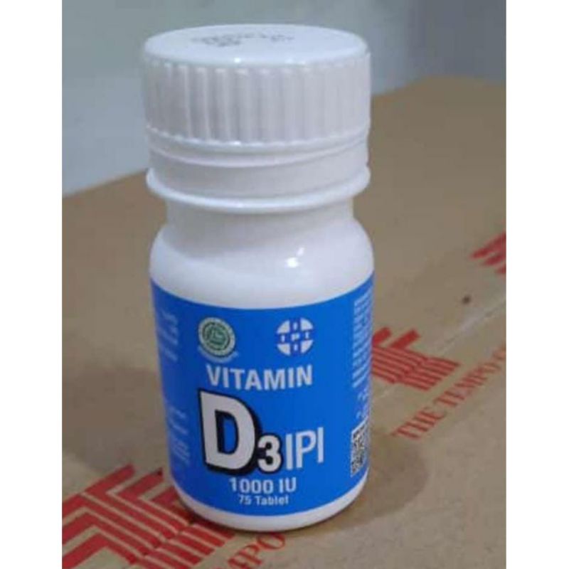 Jual IPI VITAMIN D 3 1000 ISI 75 TABLET | Shopee Indonesia