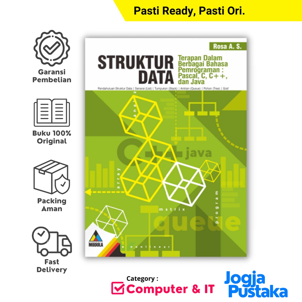 Jual Buku Struktur Data - Rosa A. S. | Shopee Indonesia