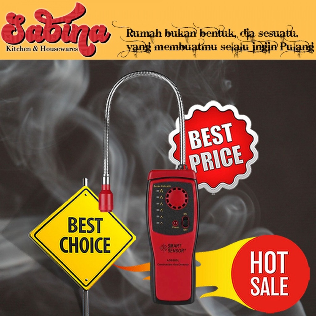 Jual Alat Deteksi Gas Bocor Sensitive Sensor Analyzer Combustible ...