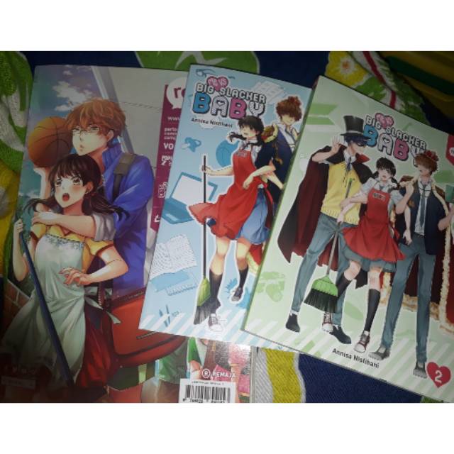 Jual Komik manga Big Slacker Baby vol 1 & 2 & re:ON Comics vol 21 ...