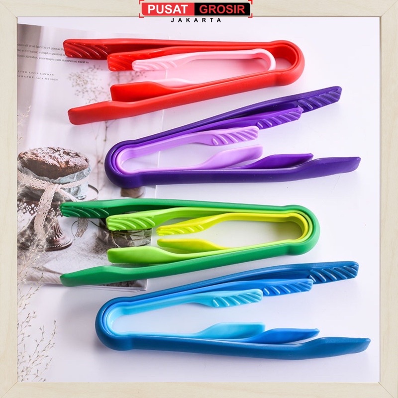 Jual S192 Set 3 in 1 Penjepit Jepitan Capitan Capit Kue Roti Makanan ...