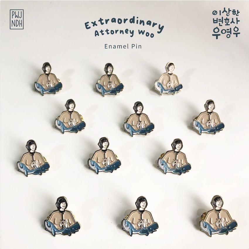 Jual Attorney Woo Young Woo & Friends Enamel Pin | Shopee Indonesia