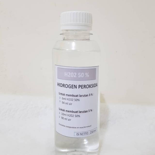 Jual H202 50% ukuran 250ml | Shopee Indonesia
