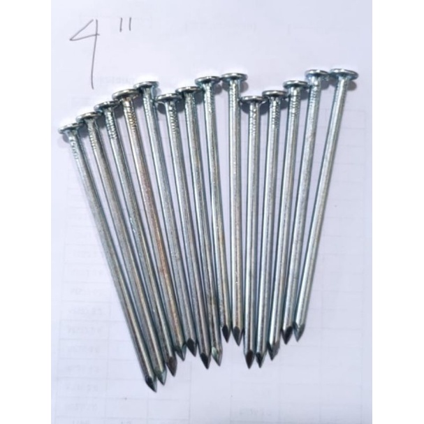 Jual PAKU BETON GALVANIS/PAKU TEMBOK 2 inch & 4 inch 1KG | Shopee Indonesia