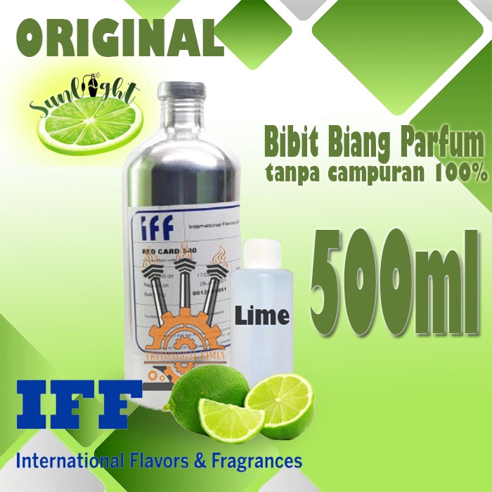 Jual Pewangi Ruangan IFF Bibit Parfum Lime 500ml ASLI Essence Jeruk ...