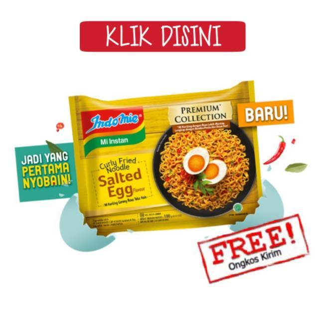 Jual INDOMIE SALTED EGG INDOMIE TELUR ASIN INDOMIE RASA BARU | Shopee ...