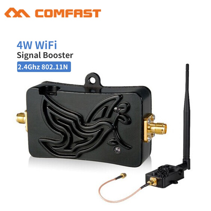 Jual PREORDER 4W Wifi Amplifier Router 2.4Ghz 802.11b/g/n Wireless ...