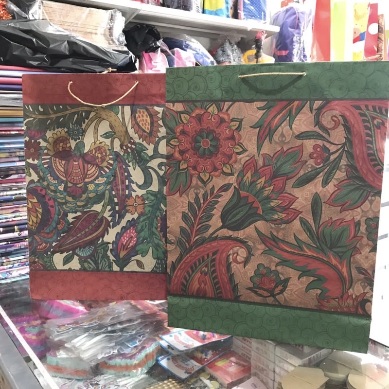 Jual Paper Bag Batik XL | Shopee Indonesia