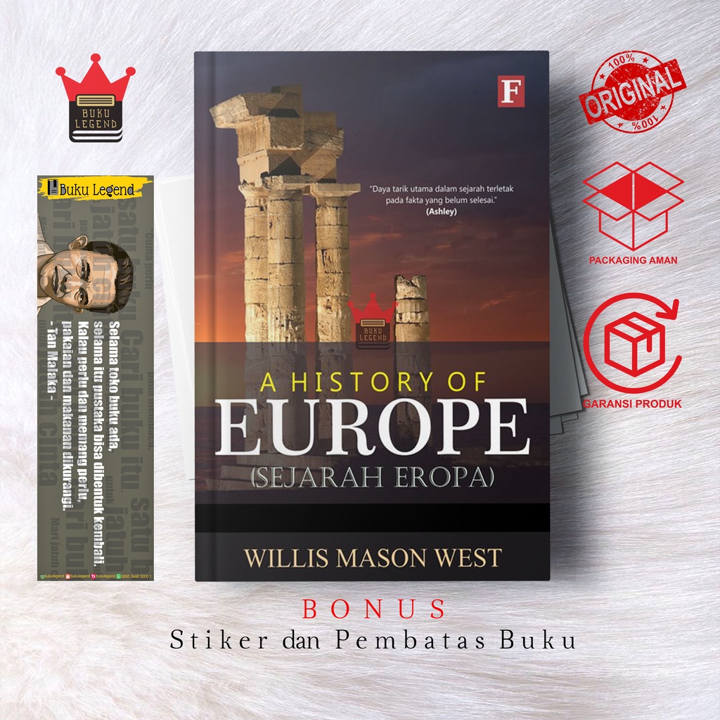 Jual Sejarah Eropa - a history of europe sejarah eropa - Willis Mason West | Shopee Indonesia