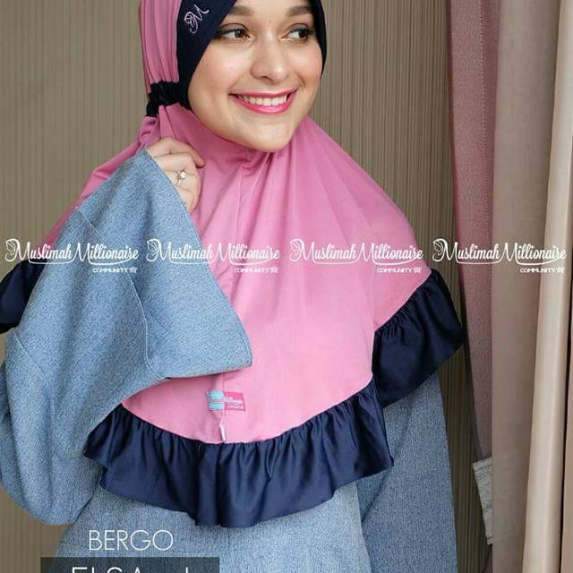 Jual BERGO ELSA REBORN L MIULAN MUSLIMAH MILLIONAIRE | Shopee Indonesia