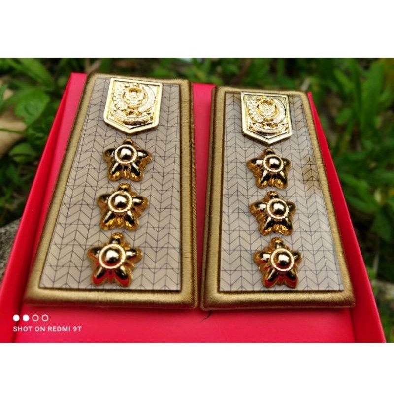 Jual PANGKAT PDH CAMAT TERBARU LOGO KEMENDAGRI DASAR MIKA MOTIF ...