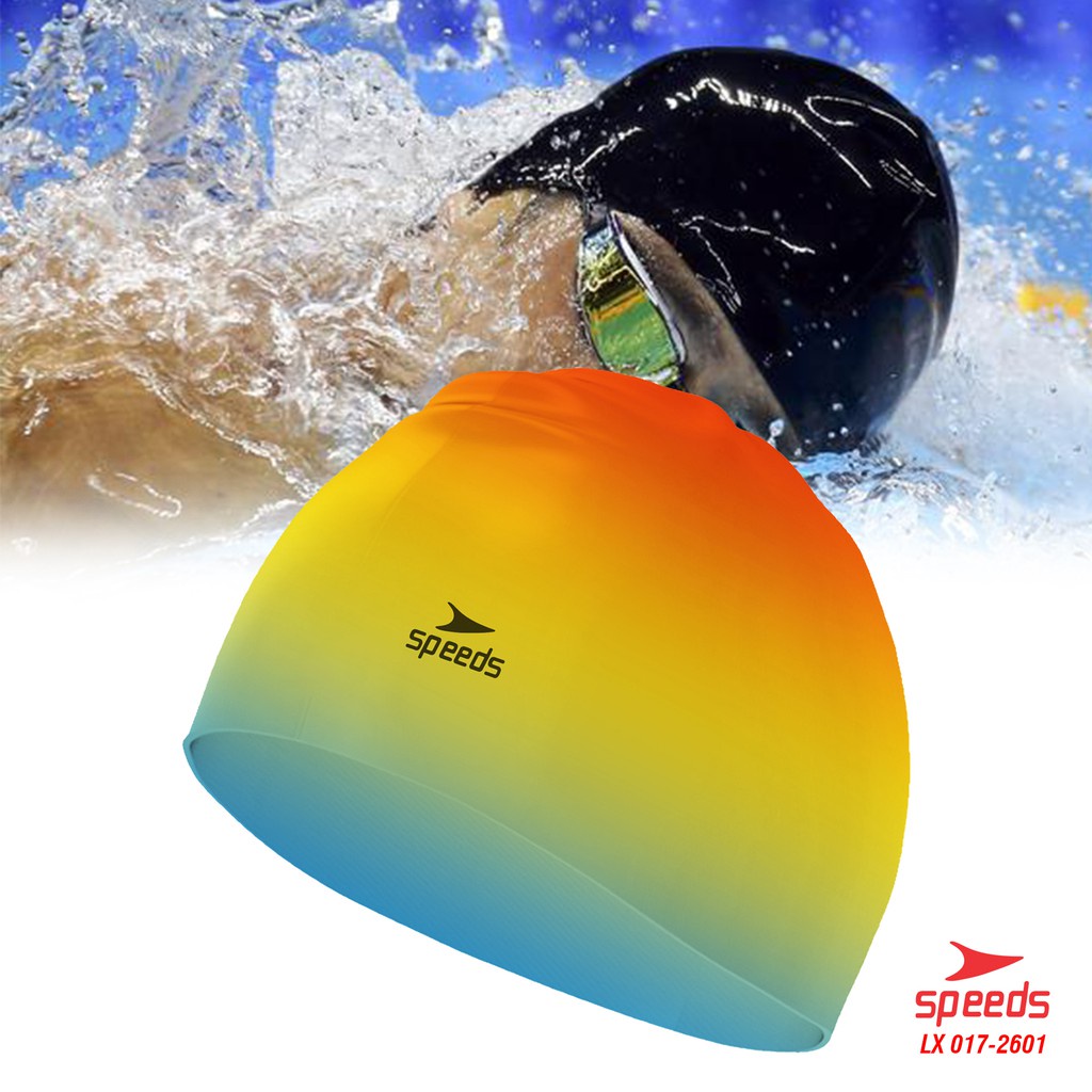 Jual SPEEDS Swim Cap Penutup Kepala Renang Topi Renang Dewasa Anak ...