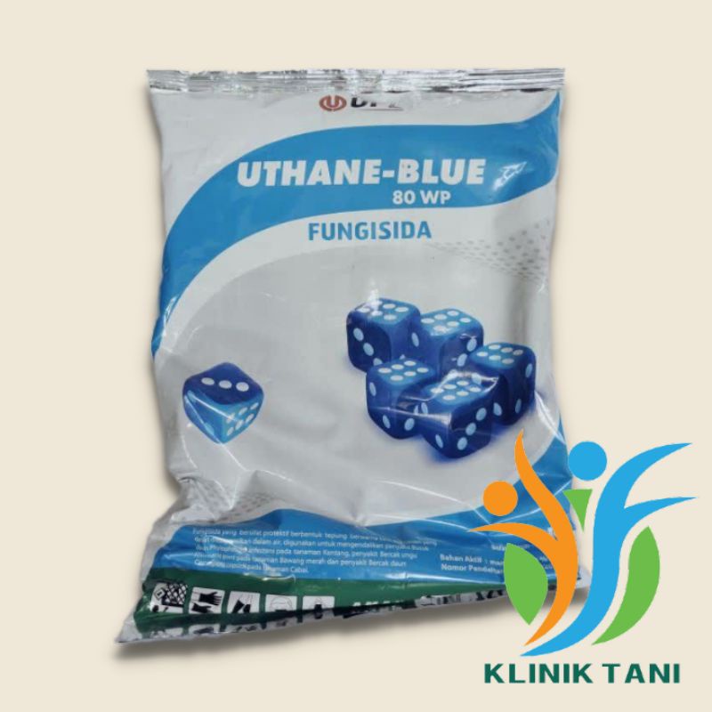 Jual FUNGISIDA UTHANE BLUE 80 WP 800g | Shopee Indonesia