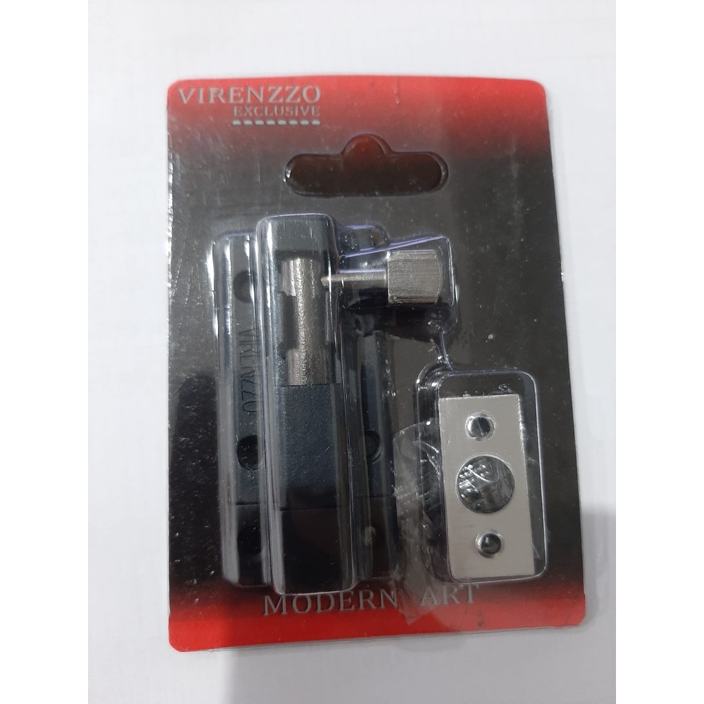 Jual Grendel Pintu / Jendela Aluminium Tebal "VIRENZZO" 2 Inch Black ...