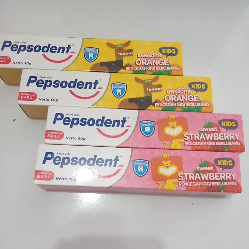 Jual pasta gigi anak pepsodent kids 50g | Shopee Indonesia