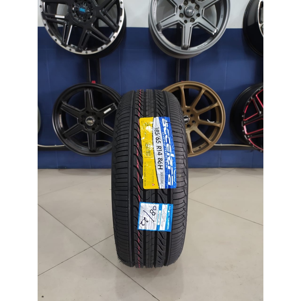 Jual Ban Luar Mobil Ring 14 Accelera Ukuran 185 65 R14 Tubeles untuk mobil Lancer GLXI , Spectra ...