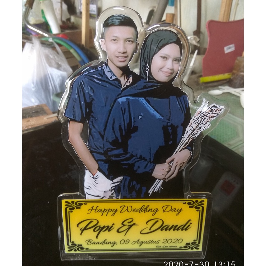 Jual Akrilik Figur, Standee, Kado Ulang Tahun / Anniversary, Acrylic ...