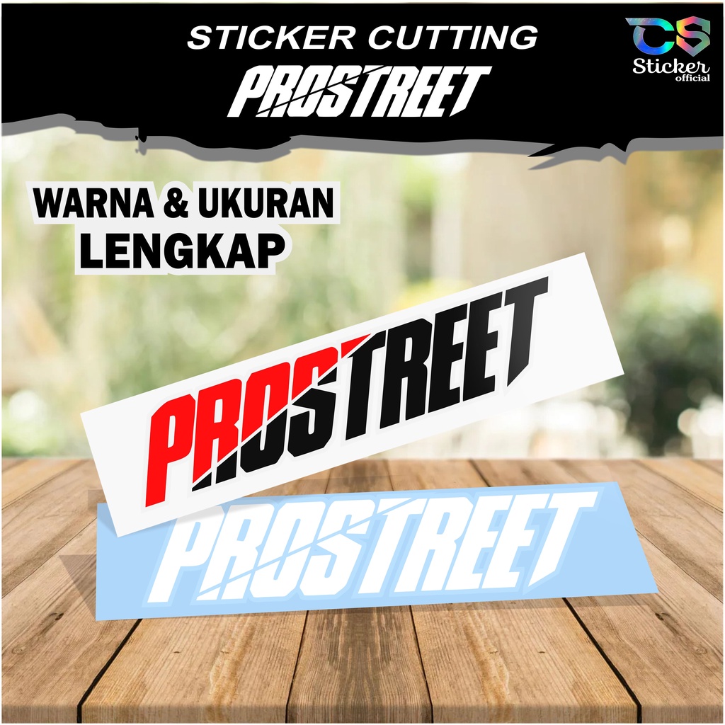 Jual Stiker Prostreet Cutting Sticker, Stiker Motor Mobil variasi dll ...