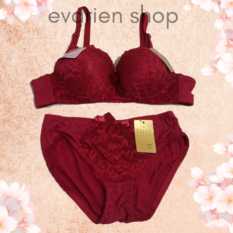Jual EVARIEN - ( Set Bra + CD Seserahan ) Tally 9983 Lace Set Bra ...