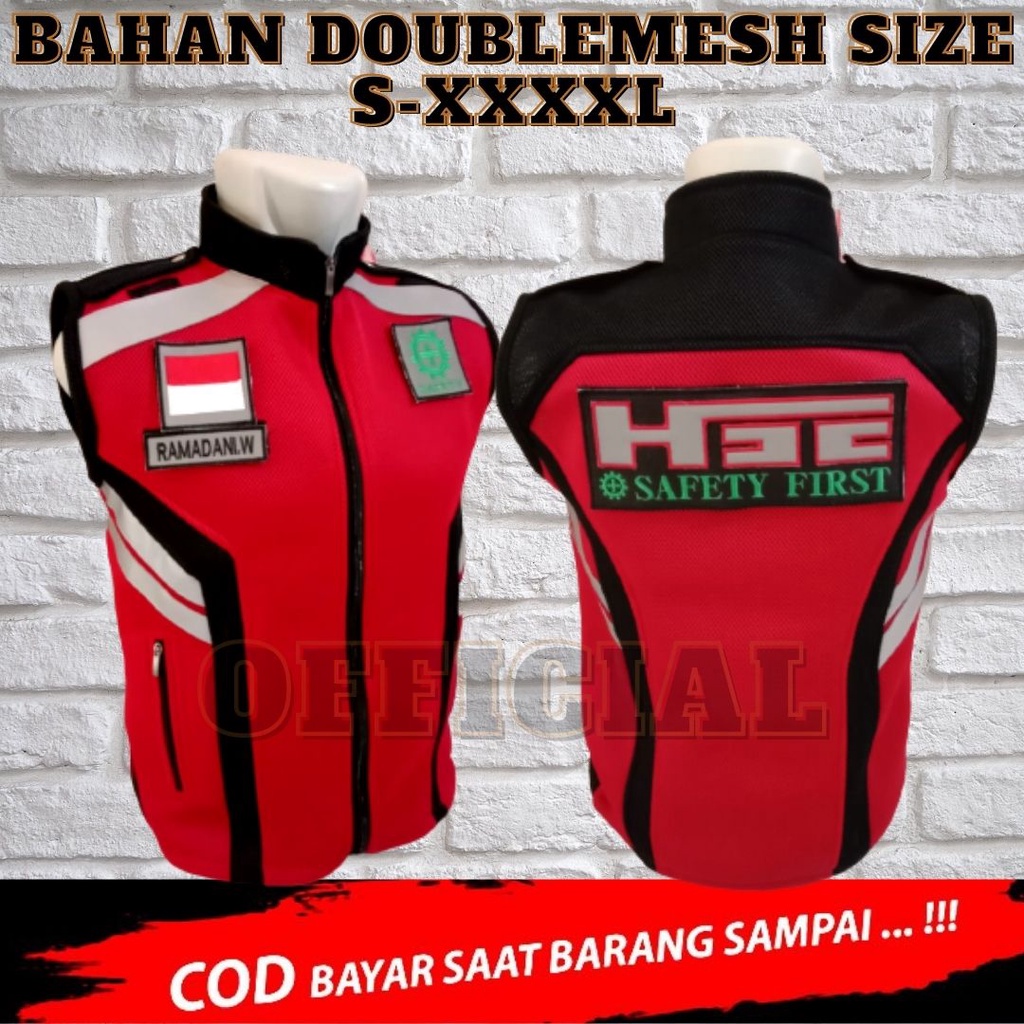 Jual Rompi HSE | Rompi K3 | Rompi MERAH | Rompi Safety | Rompi HSE K3 ...
