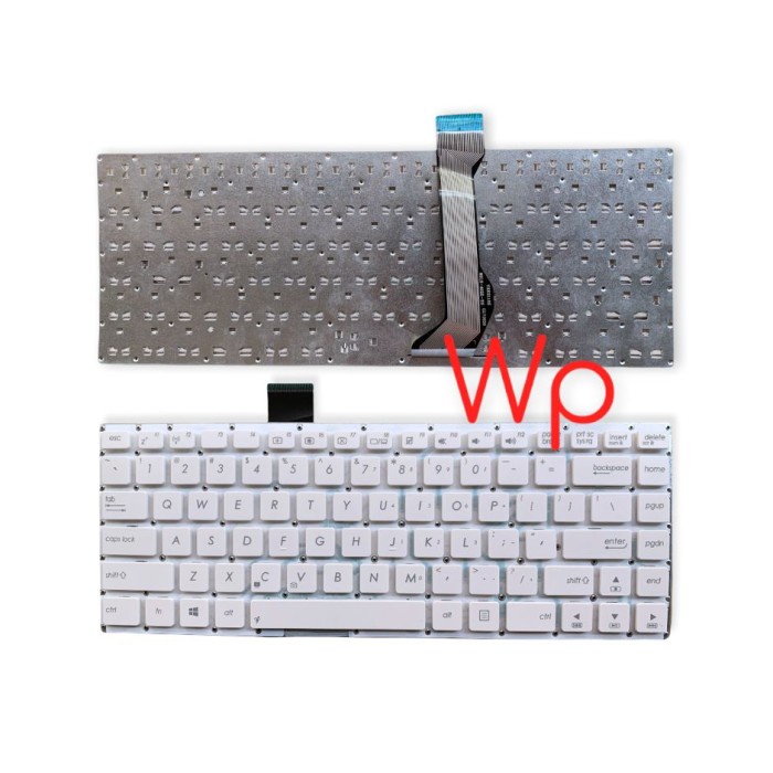 Jual Keyboard Laptop Asus E402 E402M E402MA E402SA E402S E403SA Putih ...