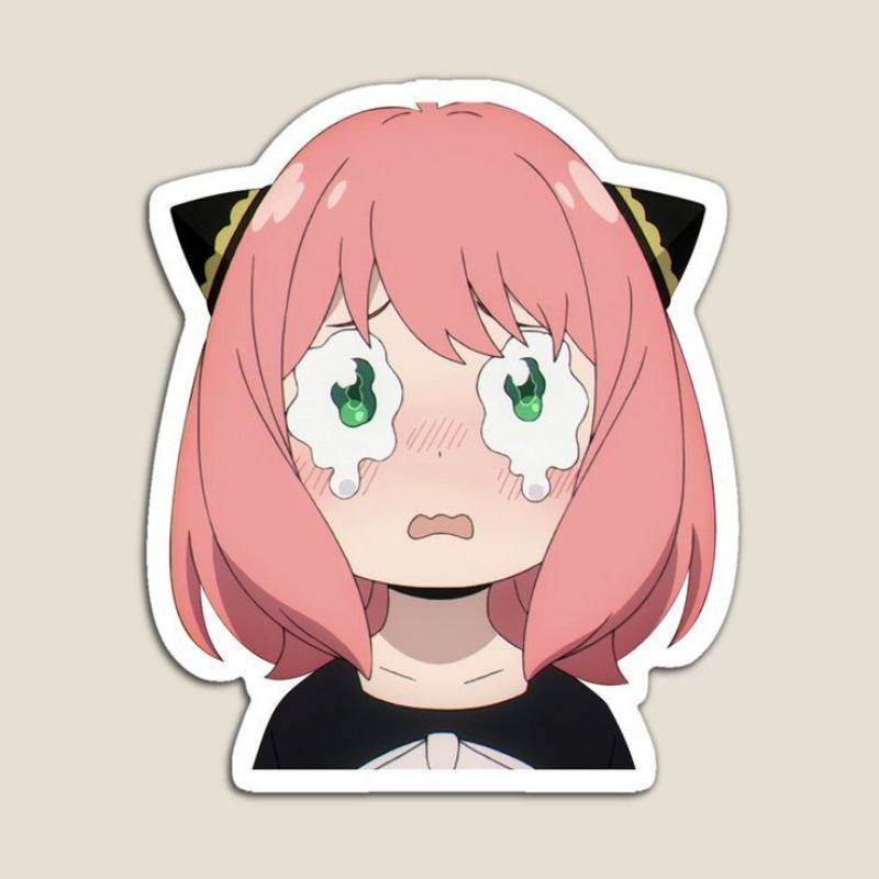 Jual SPY X FAMILY STICKER CHIBI KARAKTER ANYA FORGER | Shopee Indonesia