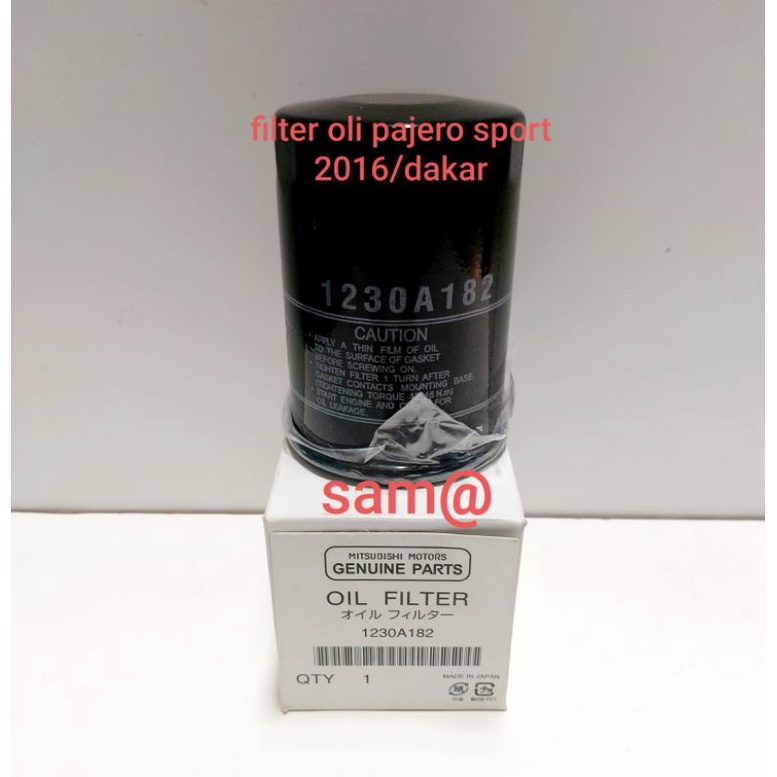Jual filter oli pajero sport 2016, dakar | Shopee Indonesia
