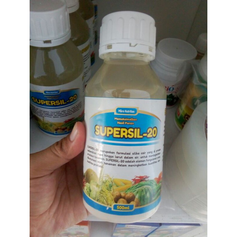 Jual Pupuk Silica Cair SUPERSIL-20 Kemasan 500ml | Shopee Indonesia