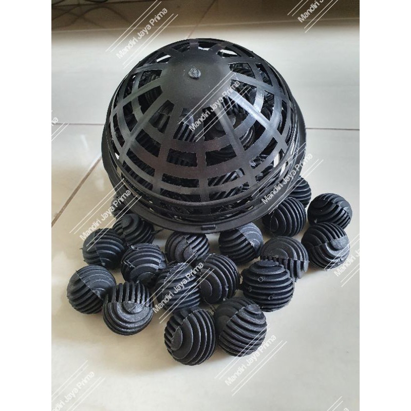 Jual Wadah isi Bio Ball Duri Kaldness / Keranjang isi Bioball Bulat ...