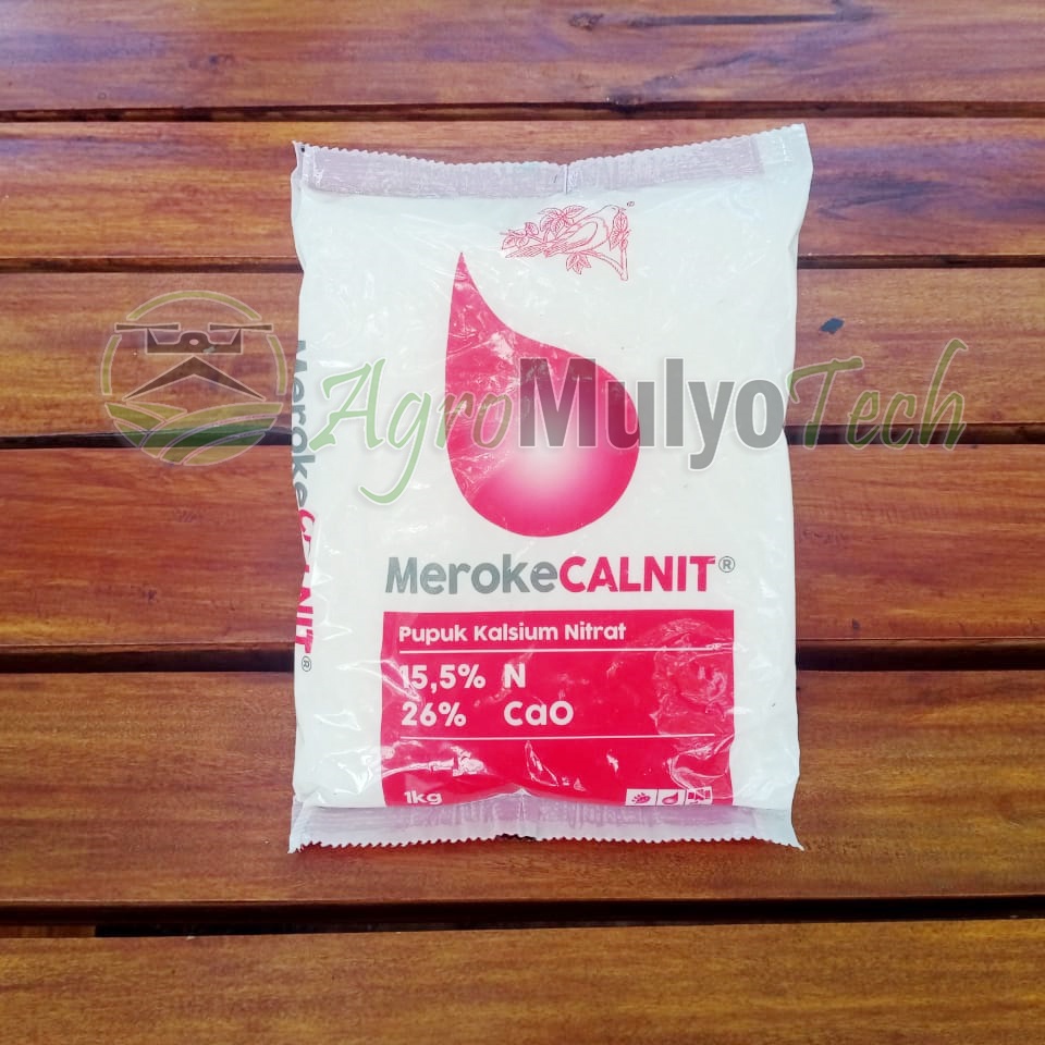 Jual Pupuk Meroke CALNIT Kalsium Nitrat | Nutrisi Hidroponik 1 kg ...
