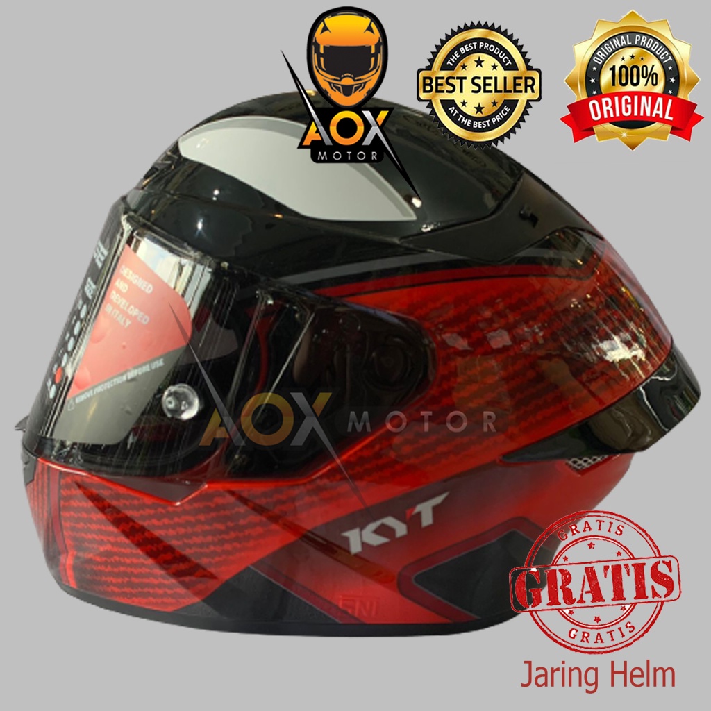 Jual Helm KYT TT COURSE MARVEL DEADPOOL Fullface (Ongkir 3kg), GRATIS ...