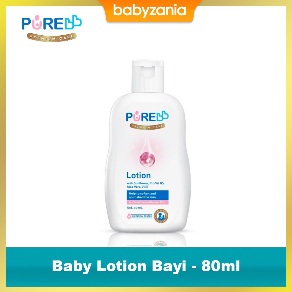 Jual Pure BB Baby Lotion Bayi - 80ml | Shopee Indonesia