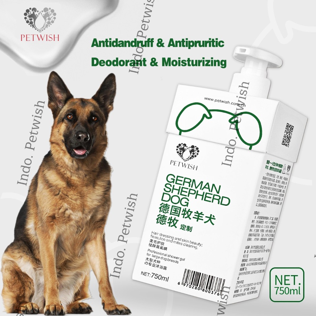 Jual Petwish Shampoo Anjing 750ML - German Shepherd - Dog Shampoo ...