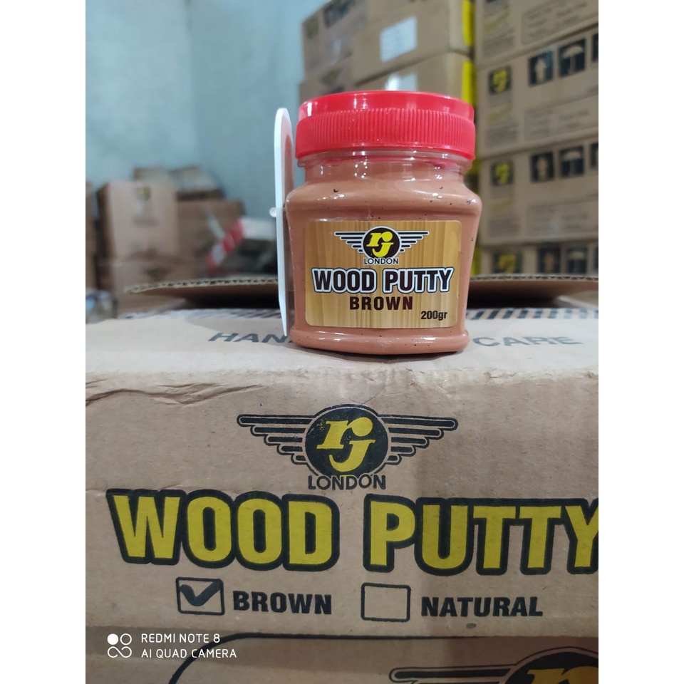 Jual RJ Wood putty dempul kayu plamir kayu | Shopee Indonesia