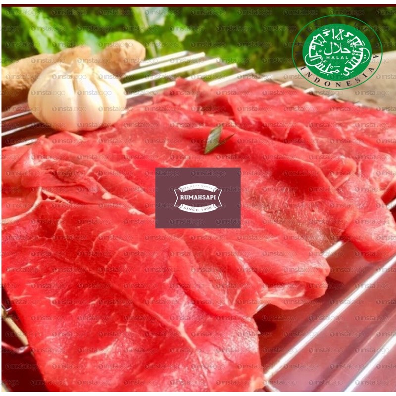 Jual DAGING SAPI SLICE /BEEF SLICE LOW FAT HALAL SUKIYAKI TERIYAKI BBQ ...