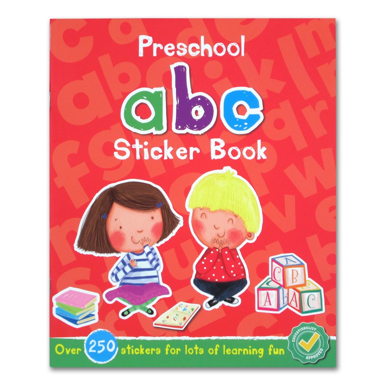 Jual BUKU IMPORT PRESCHOOL ABC STICKER BOOK 250 STICKERS | Shopee Indonesia