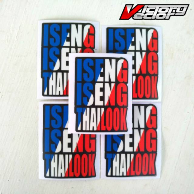 Jual Sticker ISENG2 THAILOOK PREMIUM | Shopee Indonesia