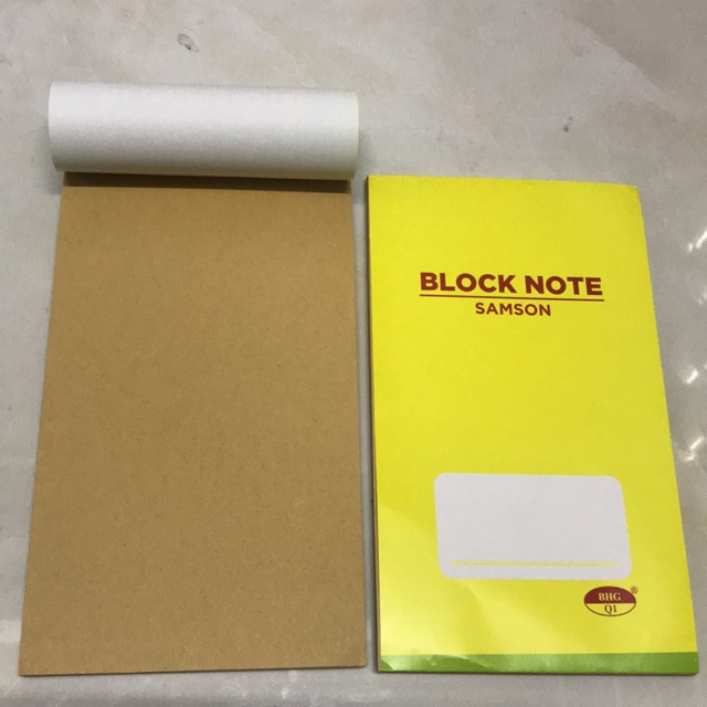 Jual Block Note Samson isi 50lembar | Shopee Indonesia