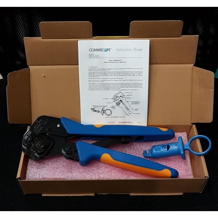 Jual Tang - Tang Crimping / Crimping Tool Cat 6 Amp / Commscope / Tyco ...