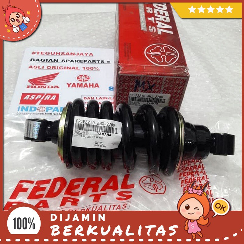 Jual Shockbreaker / Shock Breaker Belakang Yamaha Jupiter Mx / Mx New Ori Federal Sparepart ...
